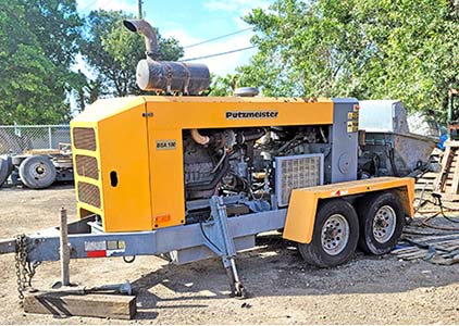 Concrete Trailer | Line Pumps For Sale